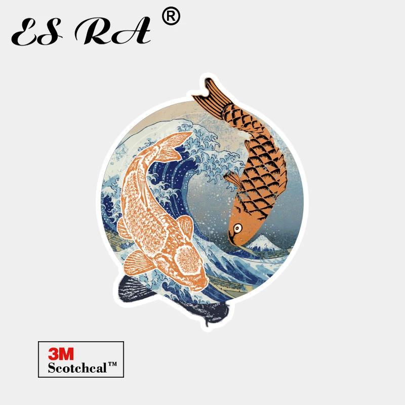 Vinyl-Mobile-Stickers-Lucky-Fish-Car-sticker-Waterproof-Decals ...