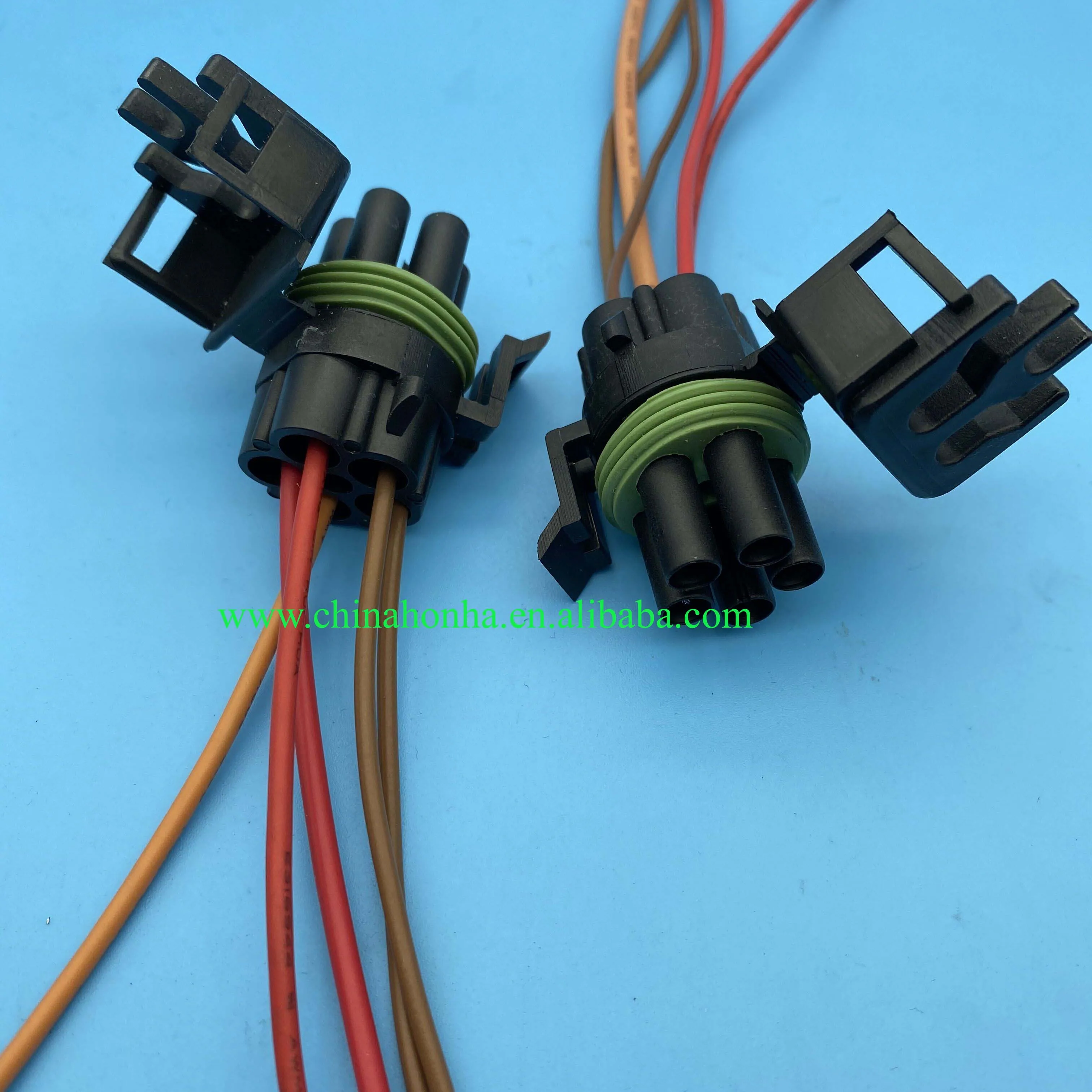 Conector de sensor TPS hembra, Torre sellada, color negro, 5 pines ...