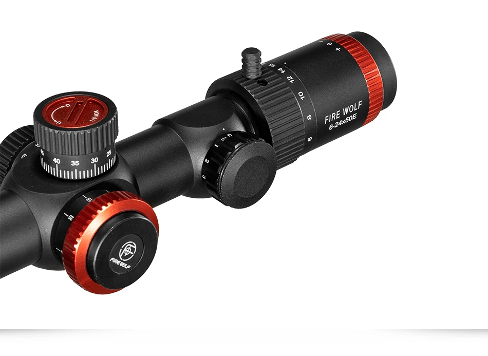 FIRE WOLF QZ 6-24X50E FFP Scope Red Green Reticle Hunting Optical Sight ...