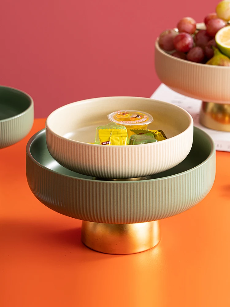 New Arrival Ceramic Fruit Plate Holiday Party Tableware Food Nuts Tray ...