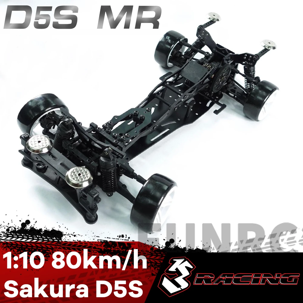 3racing Sakura D5 Kit 1/10 Remote Control Super Rear Drive Racing ...