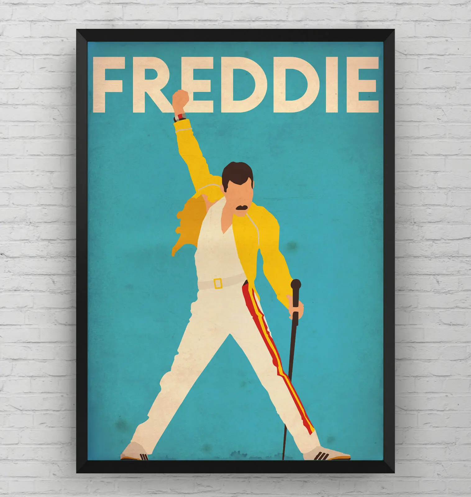 Freddie Mercury Queen Music Room Un Silk Cloth Poster Art Bedroom ...