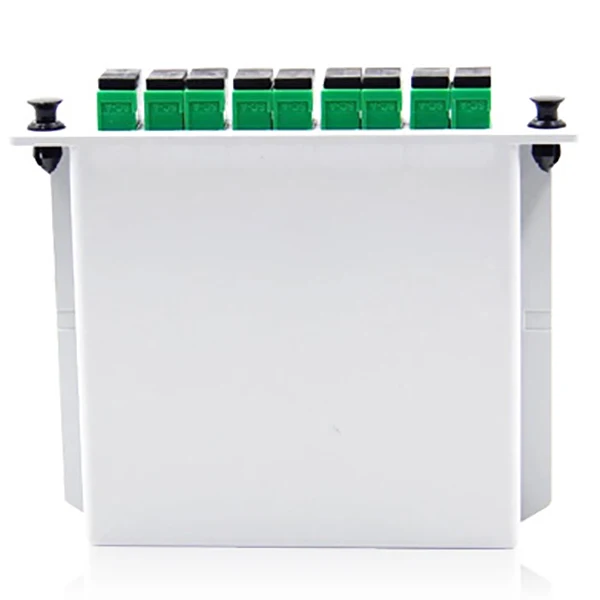 10PCS/Packet SC APC PLC 1X8 Splitter Fiber Optical Box FTTH PLC ...