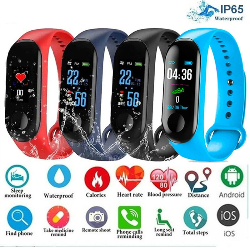 Reloj inteligente deportivo unisex, con monitor de ritmo cardíaco y ...