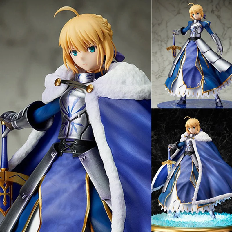 Anime-Fate-Grand-Order-Deluxe-Saber-Figure-Doll-Collectible-10cm-Altria ...