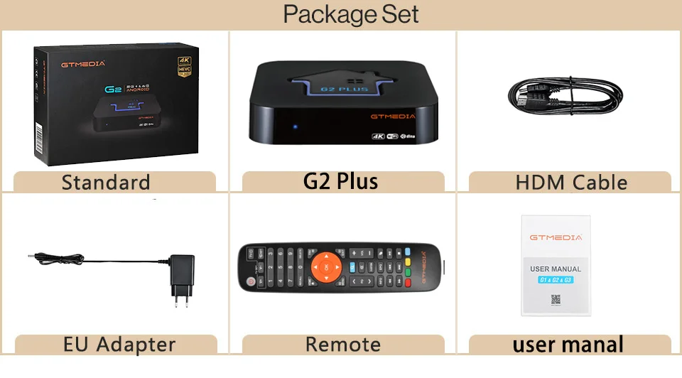 Ue Plug - G2 Plus - Boîtier Smart TV GTMEDIA G2 G2 PLUS, Android 11.0 ...