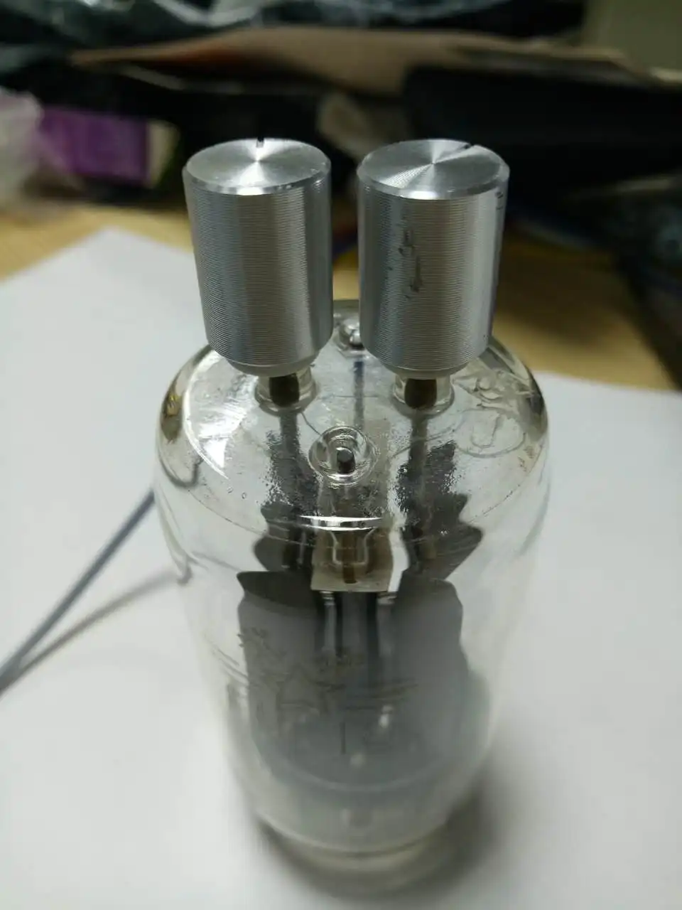 Tapa de tubo para amplificador de potencia, con cable blindado, FU19, FU29, 832A, FU32|Piezas ...