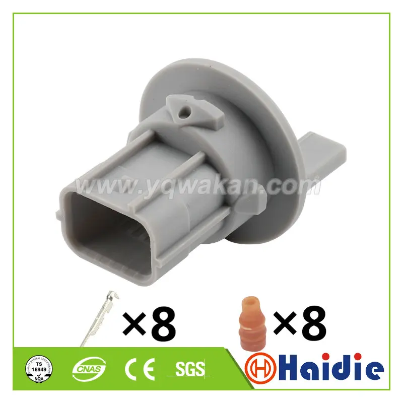 8pin kawat kabel harness konektor housing plug konektor 7282 2146 40 ...