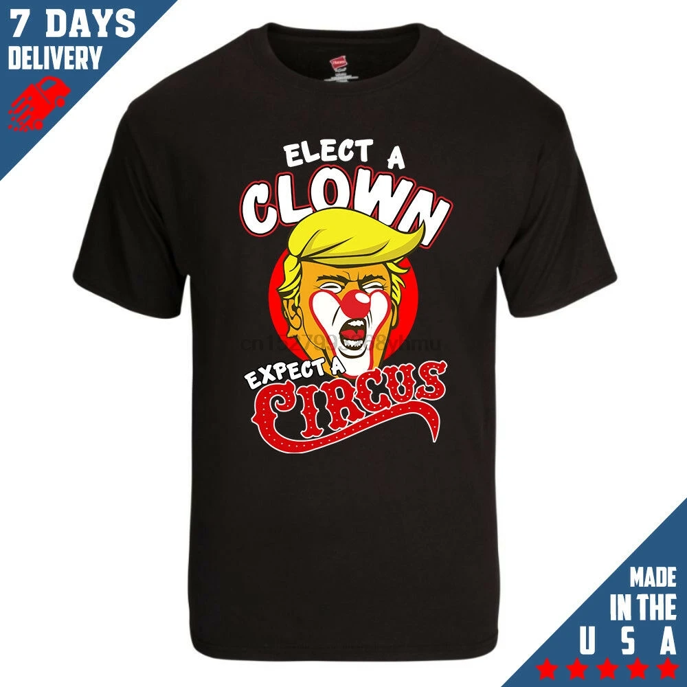 Camiseta de payaso mueler, ropa antiimpeachment de Donald Trump ...