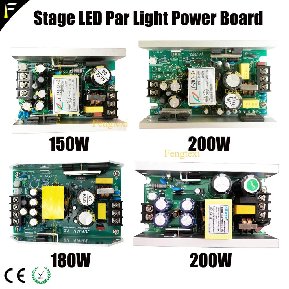 Stage Par Can Drive Power LED 54x3W 150W 180W Par 조명 스위치 전원 공급 장치 Par ...