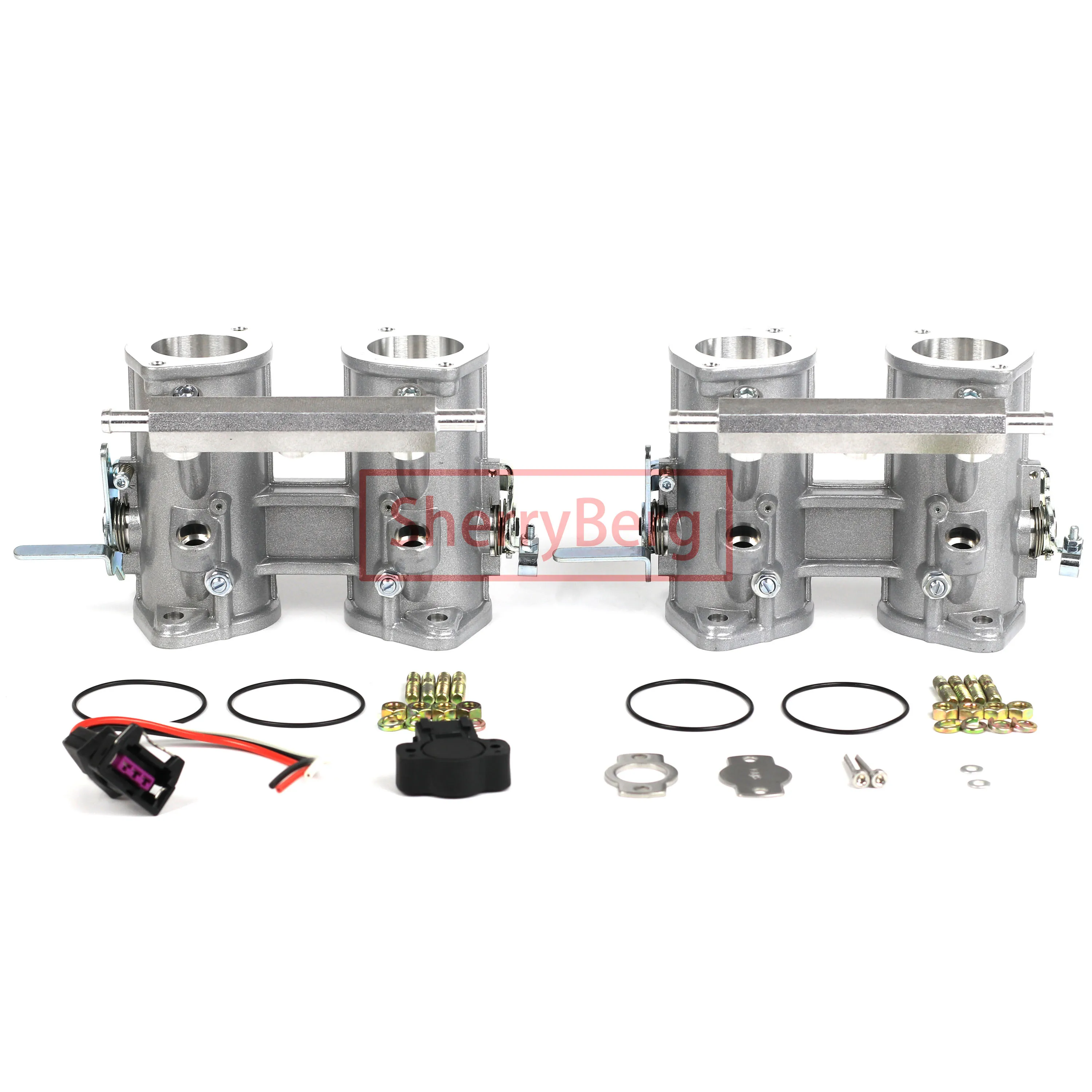 SherryBerg set of (2 TBS ) 42dcoe 42 dcoe 40mm Twin Throttle Body ...