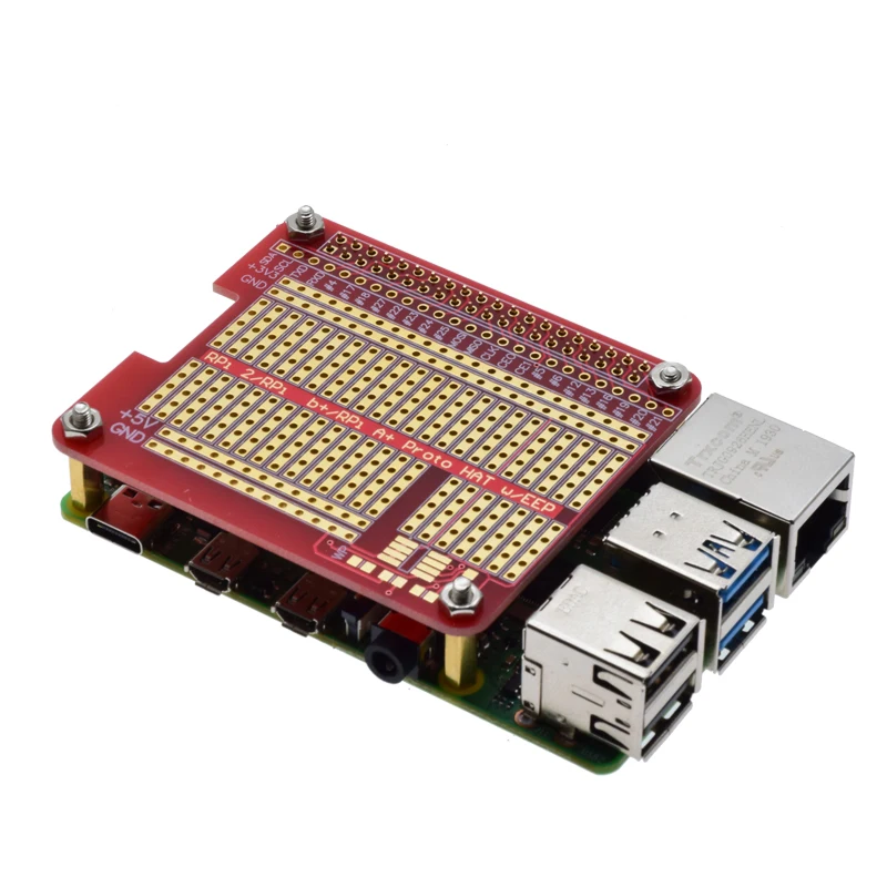 Raspberry Pi Proto Hat Shield - GPIO-compatible