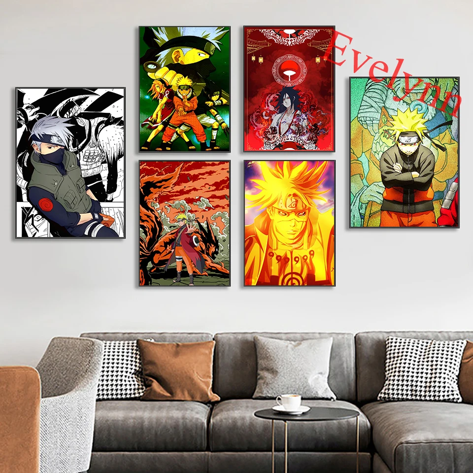 Giclée Prints Japanese Modern Wall Art Decor and Room Decor ANIME ...