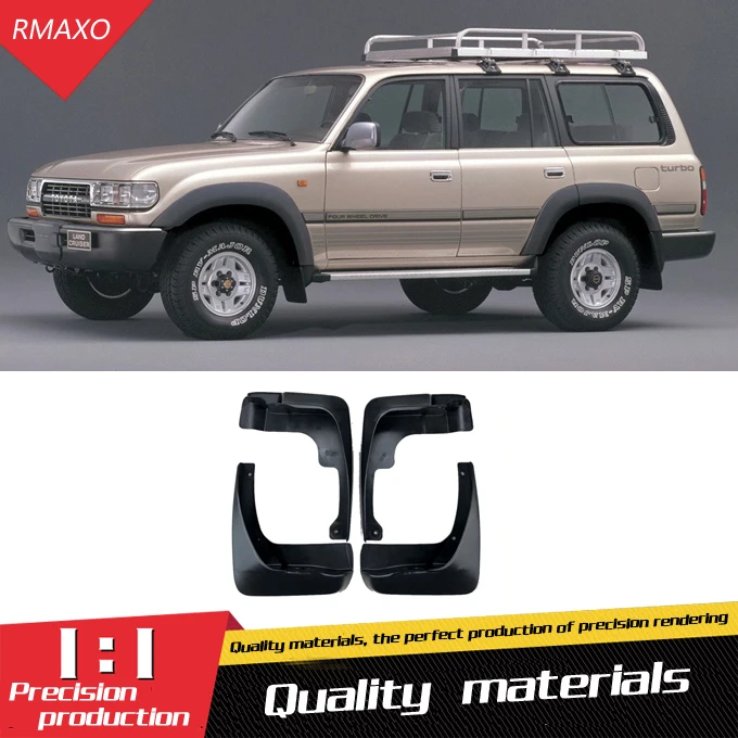 For Toyota Land Cruiser LC80 1990 2007 Mudflaps Splash Guards Front ...