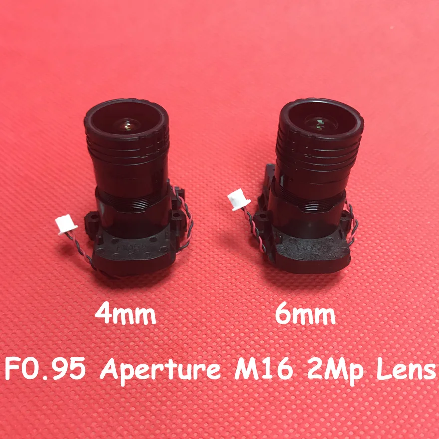 Hd-F0-95-Aperture-M16-Mount-Fixed-Iris-Cctv-Lens-For-Imx327-Imx291-Cam ...