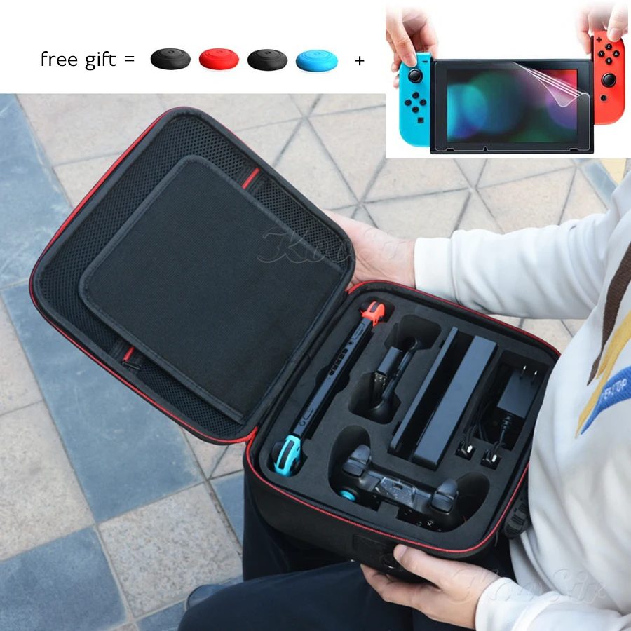Nintendoswitch Case Nintend Switch Accessories Big Storage Carrying Bag ...