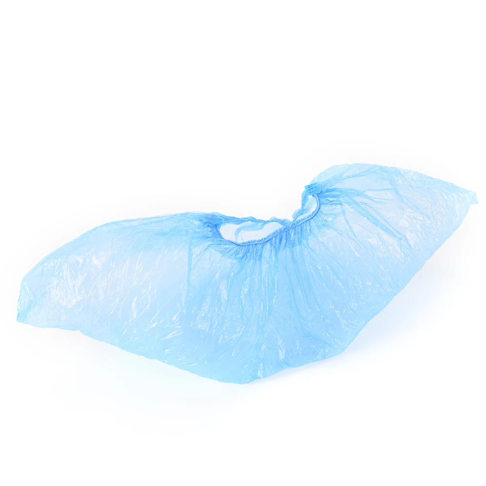 Chaussures,100 Pcs-pack en plastique jetable protecteur de sol ...