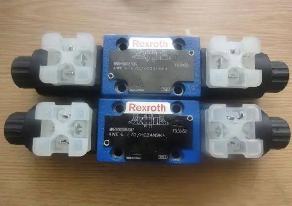 Rexroth Solenoid Valve 4WE6 J70/HG24N9K4/B10 Hydraulic Valve 4WE6E70 ...