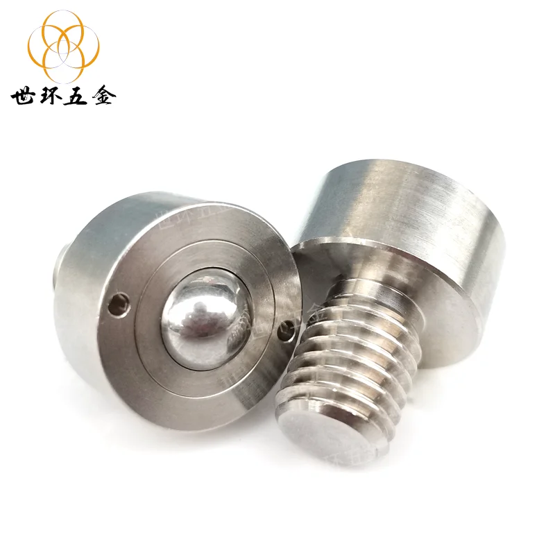 Rodillo-de-bolas-de-acero-rueda-de-ojo-de-Toro-tornillo-de-bola ...