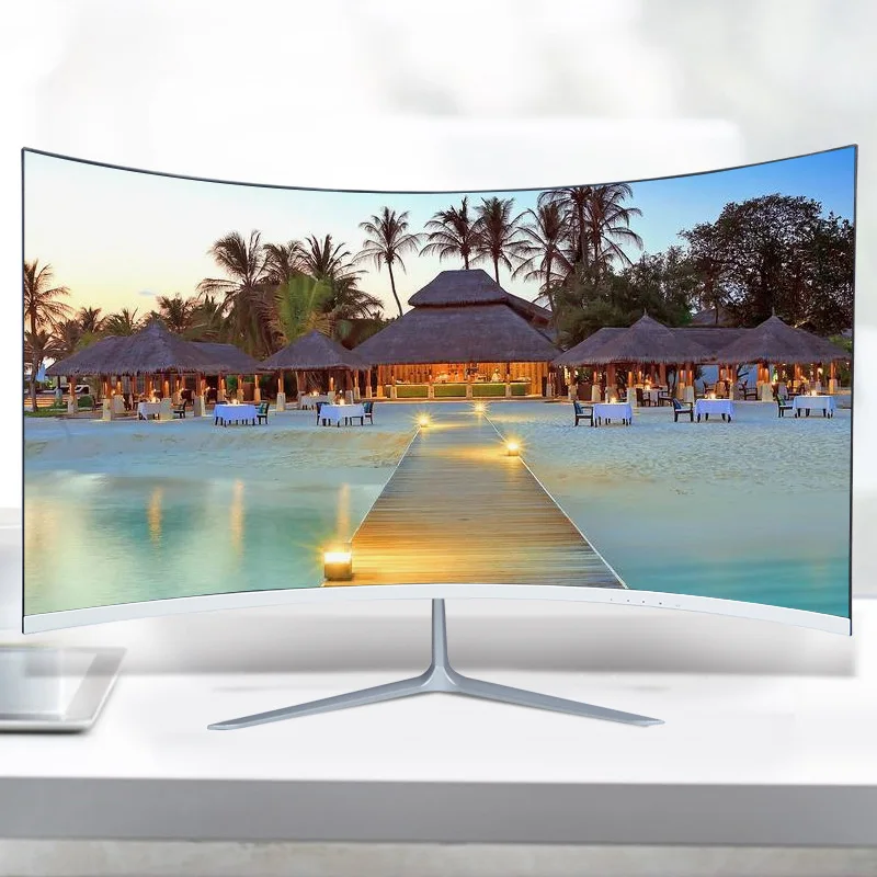 Monitor-curvo-de-mesa-para-computador-e-jogos-resolu-o-4k-32-polegadas ...