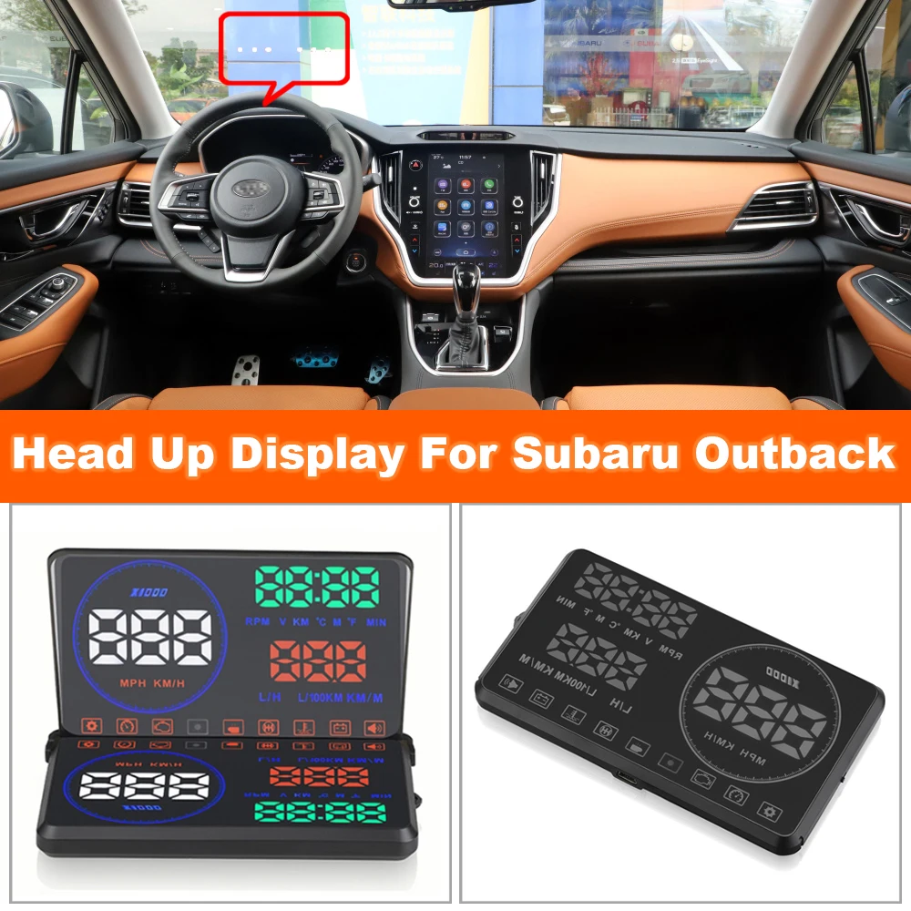 Pantalla HUD Head Up para Subaru Outback 2012 2020 2021, accesorios ...