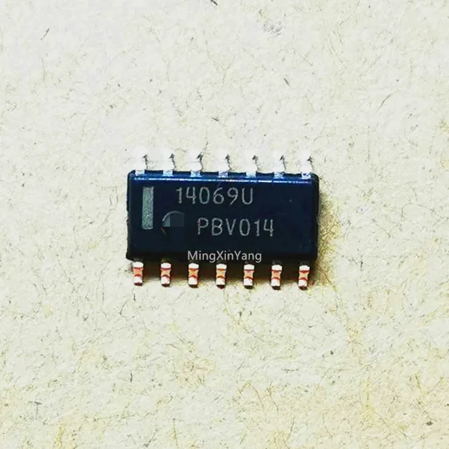 Chip-inversor-de-seis-fases-chip-IC-14069U-14069UG-MC14069UBDR2G-SOP14 ...