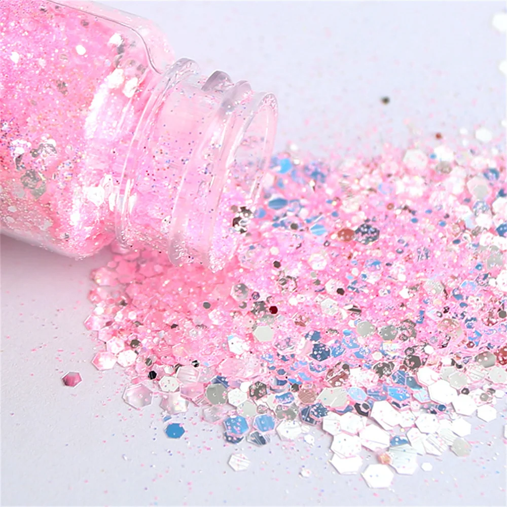 Crystal Pink Glitter Wallpaper