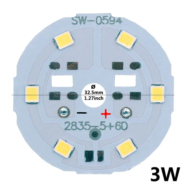 LED Chip Bulb Lamp SMD2835 Beads Kit LED diode Round Light Source board 3W 5W 7W 9W 12W 15W 18W ...