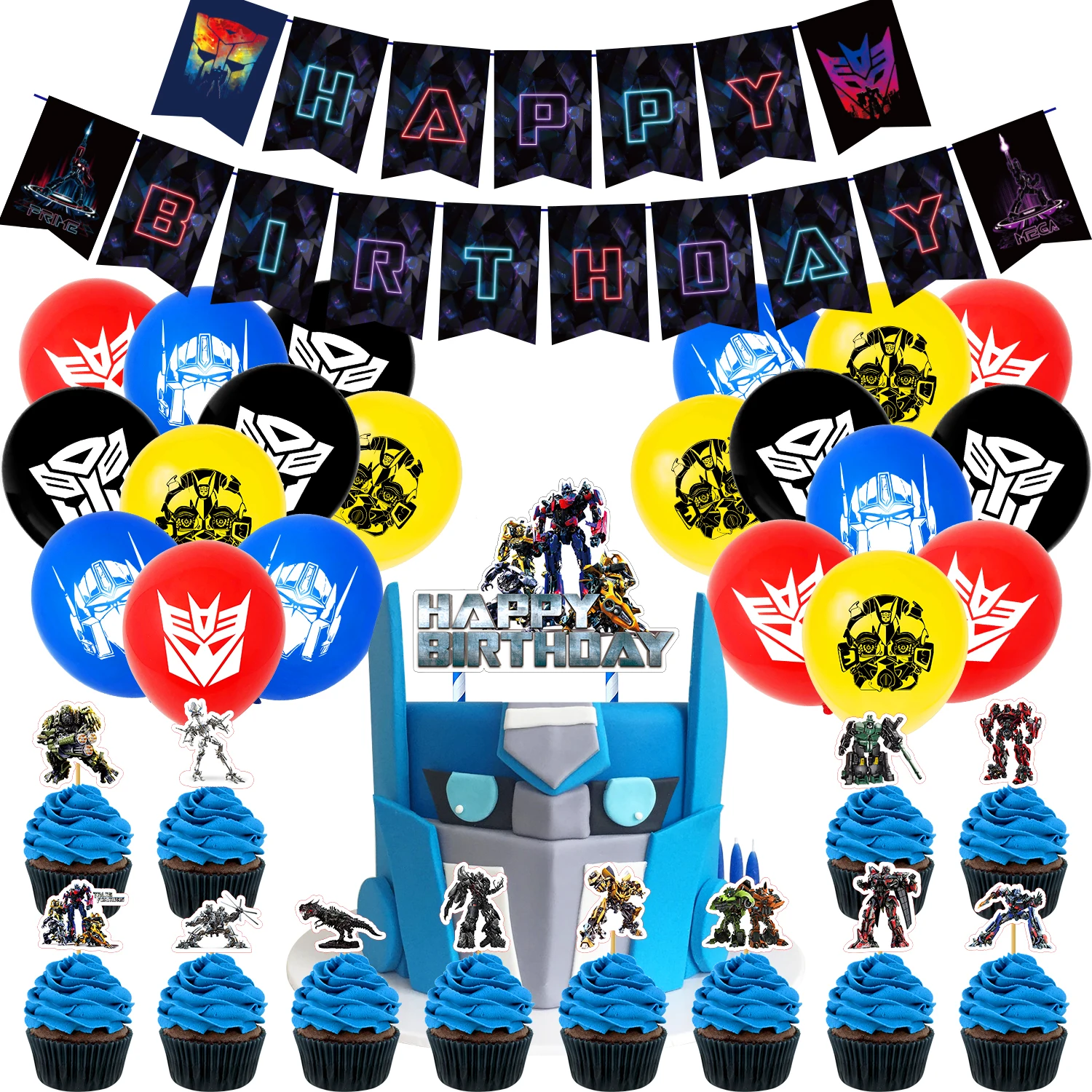 Transformers Birthday Printables