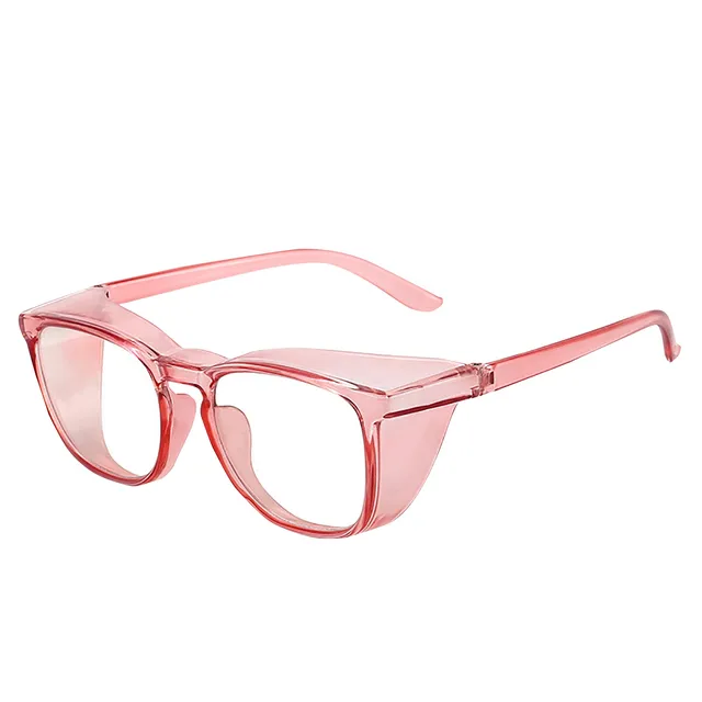 Pink Lab Safety Goggles