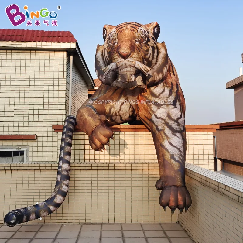 Personalized 3 Meters Tall New Year Giant Inflatable Tiger on The ...
