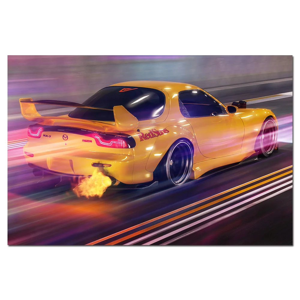 Mazda Rx 7 Poster