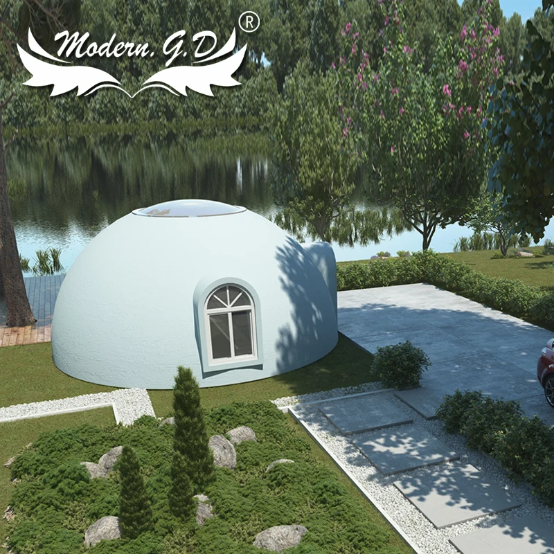 House-Use-polystyrene-prefabricated-commercial-building-dome-house ...