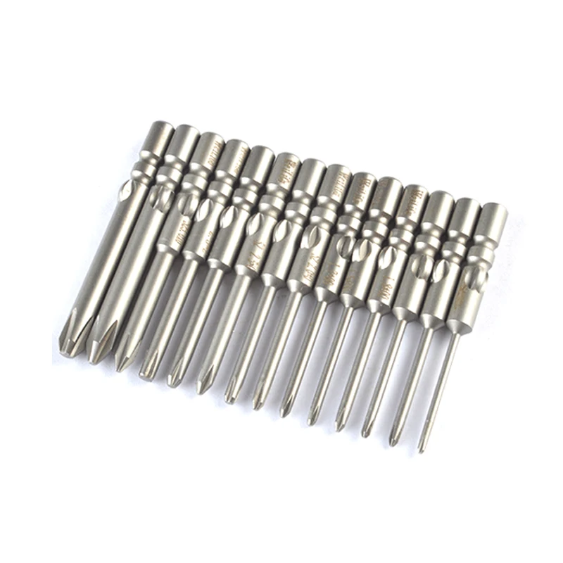 20PCS-40mm-Harden-Precision-Phillips-screwdriver-bits-800-4mm-Round ...