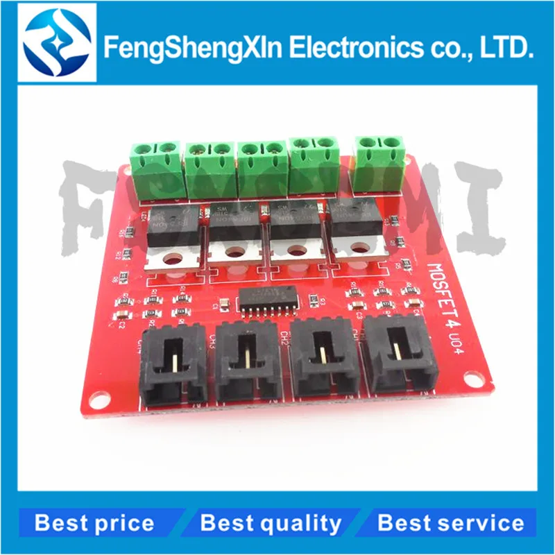 Four Channel 4 Channel Way Route Mosfet Button Irf540 V4.0+ Mosfet ...