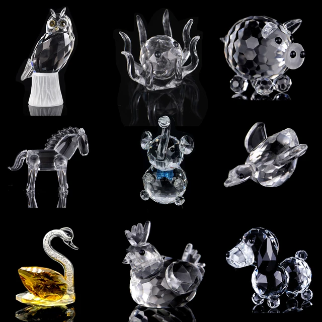 Crystal Glass Figurines