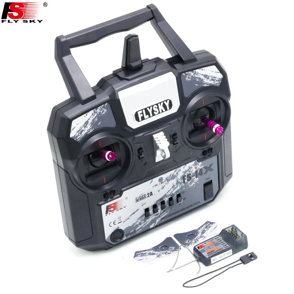 Flysky Fs-i4x 2.4g 4ch Rc Transmitter Controller With Fs-a6 Receiver ...