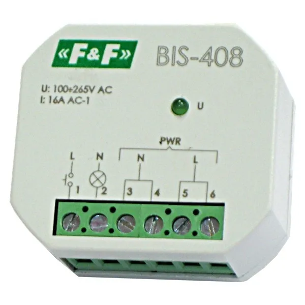 Impulse relay bis 408 automatic light barrier timer relay time relay ...