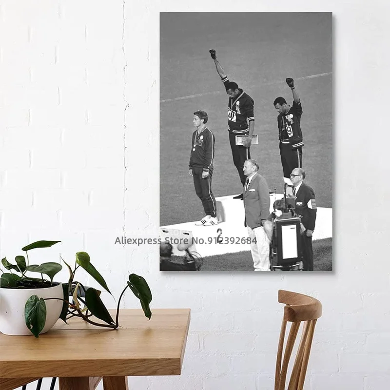 1968 Olympics Black Power Poster