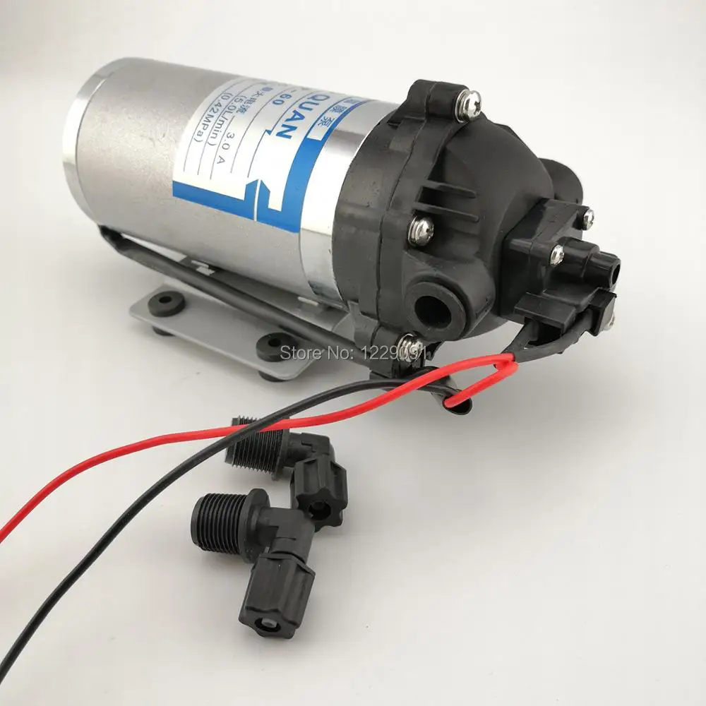 Mini High Pressure Water Pump 12v 24v Dc 40w 5l/min 4.2 Bar Automatic ...