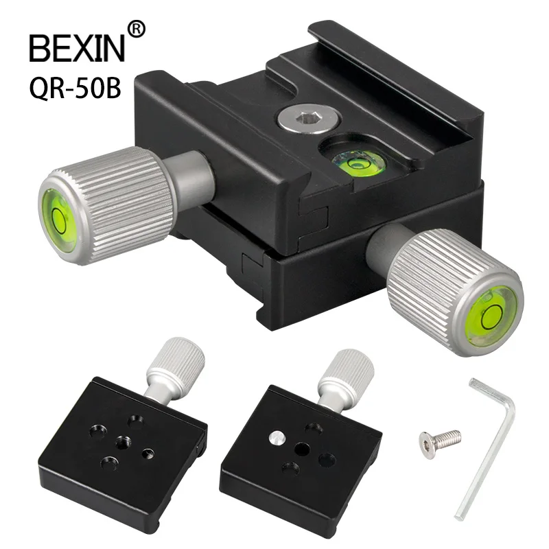 Aluminum Alloy Clamp Quick Release Plate Adapter Mount General Clamp ...