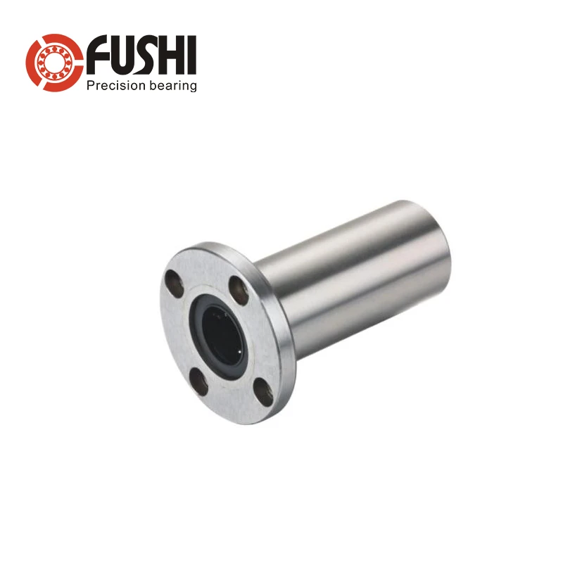 LMF25LUU Long Linear Bearing 25*40*112 mm ( 2 Pcs ) Square Flange LMF ...