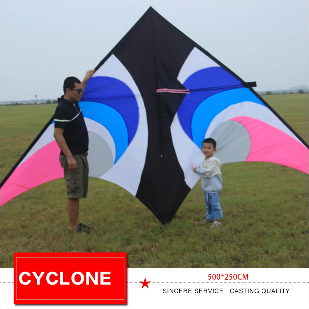 5m Large Cyclone Delta Kite for Audlts High Quality Huge Triangle ...