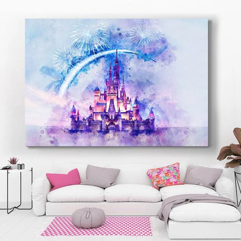 Cinderella Castle Wall Decal