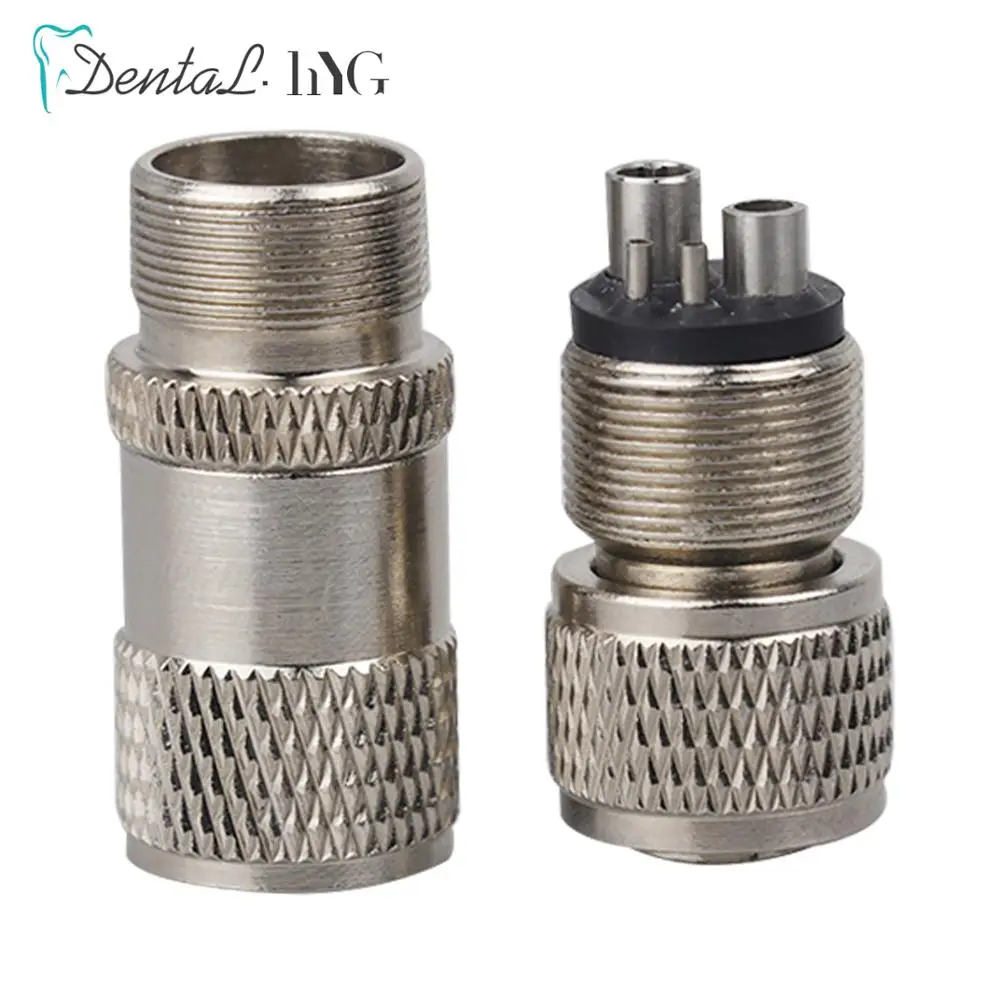 1Pc-Dental-High-Speed-Handpiece-Turbine-Adapter-From-4-Holes-to-2-Holes ...