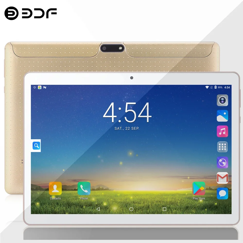 New 10.1 Inch Android Tablet Pc Android 9.0 Quad Core 3G Phone Call ...