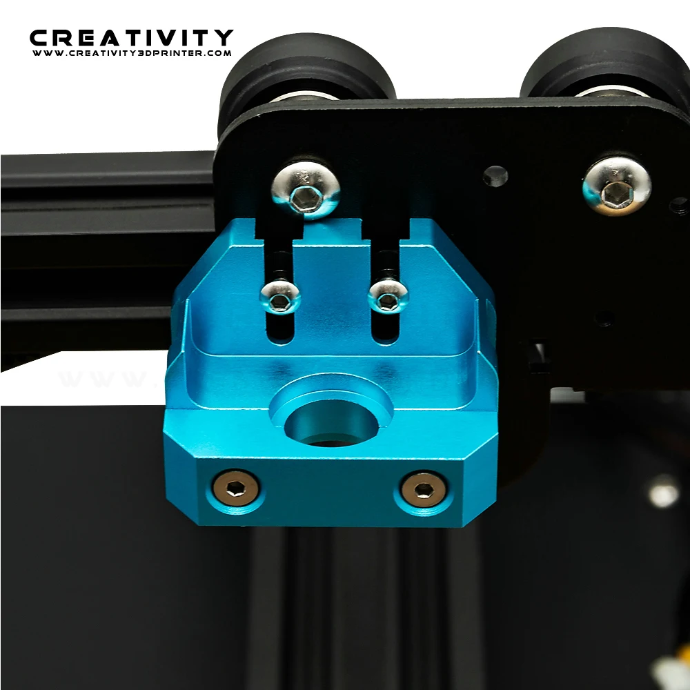 3D Printer Parts All Metal E3D Hotend Bracket Mount Block Compatible ...