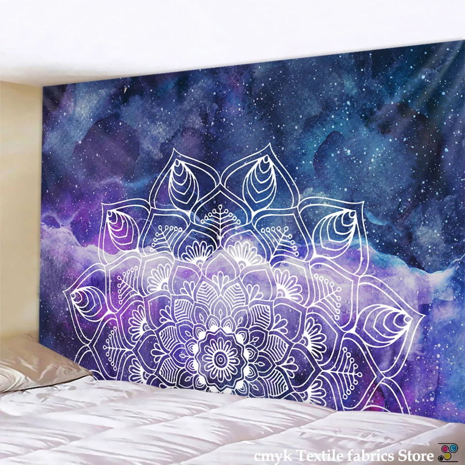 Mandala Tapestry Wall Hanging Boho Decor Wall Cloth Tapestries ...