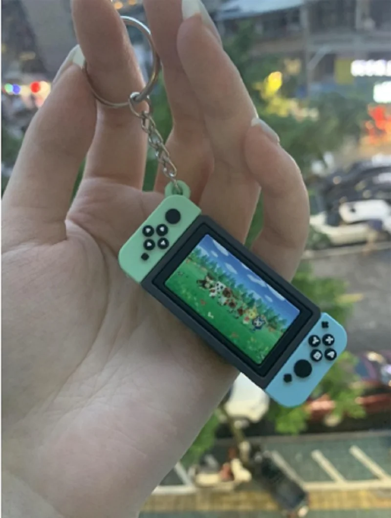 New Switch Game Keychain Color Game Key Chain Fashion Jewelry ...