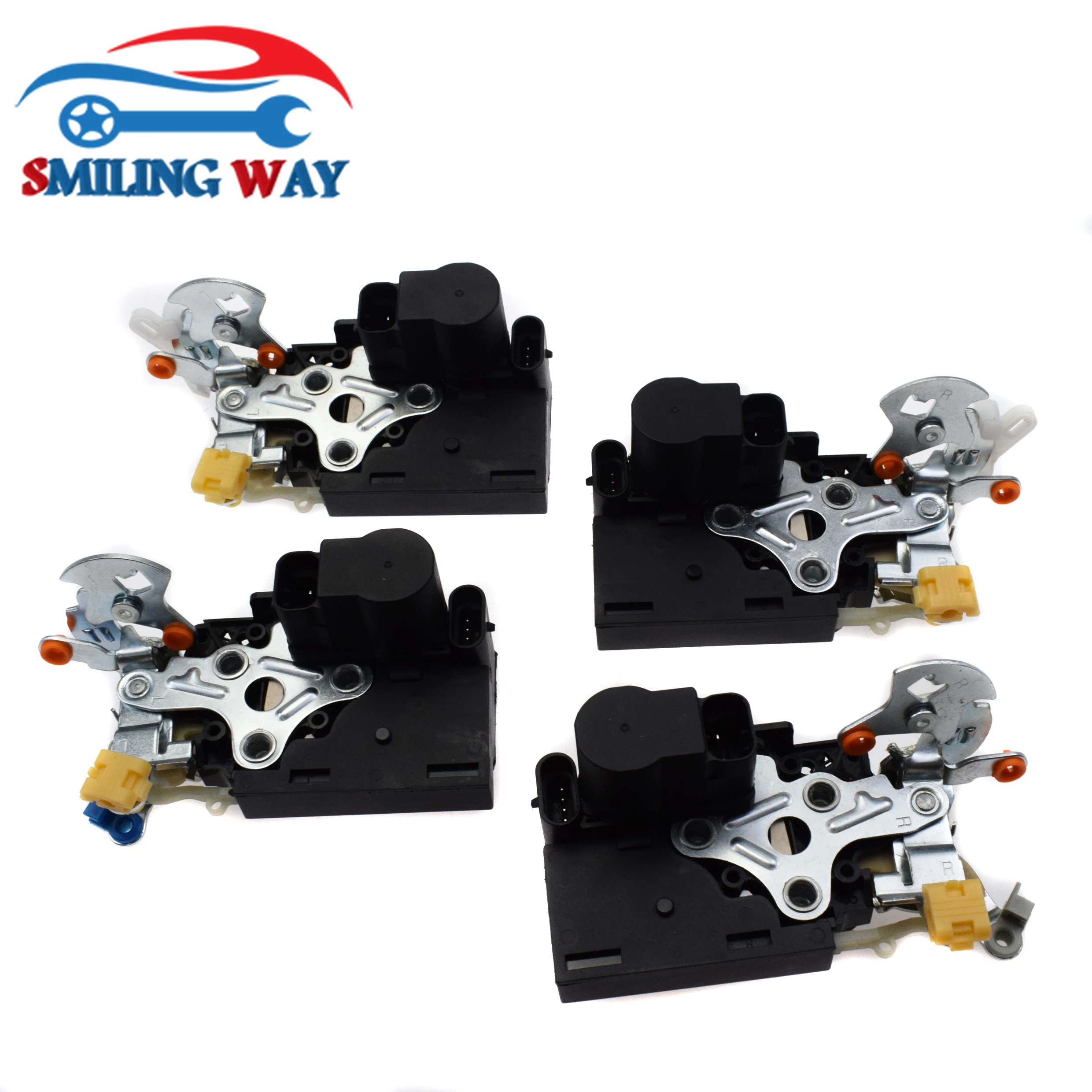 Actuador de cerradura de puerta, pestillo delantero trasero, izquierdo ...